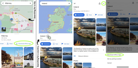 A Guide to Using Offline Google Maps While Traveling